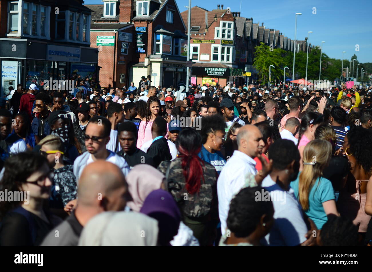 West indian carnival leeds west hi-res stock photography and images - Alamy