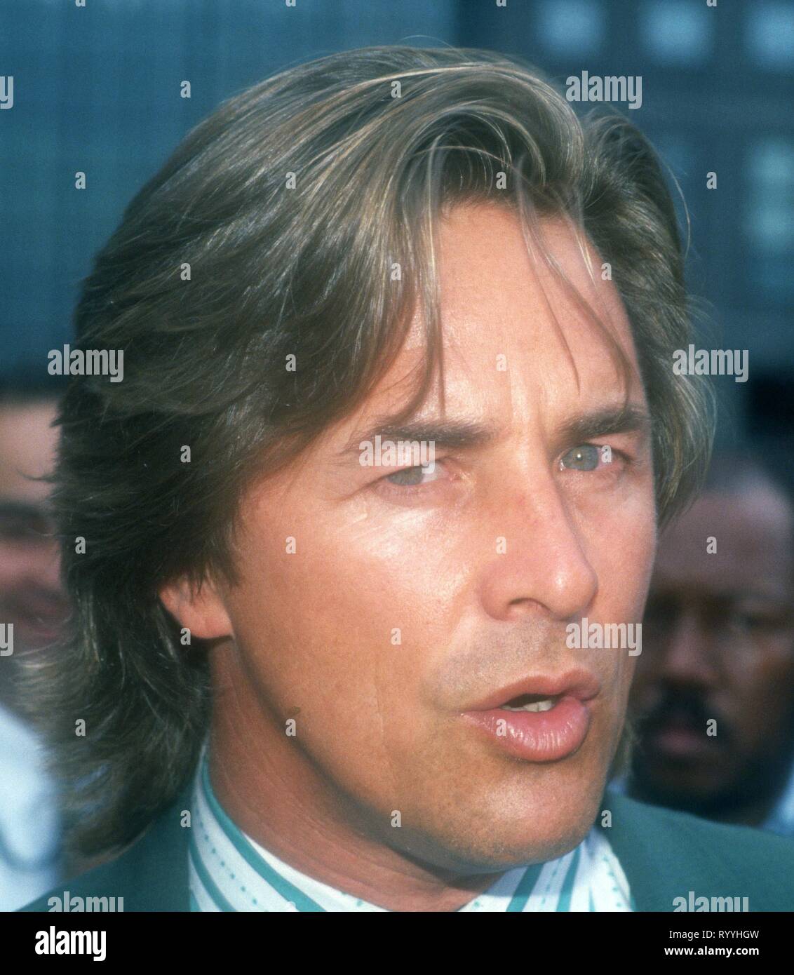 Don Johnson 1990 Photo By John Barrett/PHOTOlink Stock Photo - Alamy