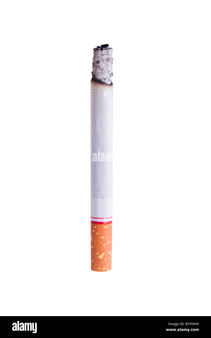 cigarette isolated on a white background with clipping path Stock Photo ...