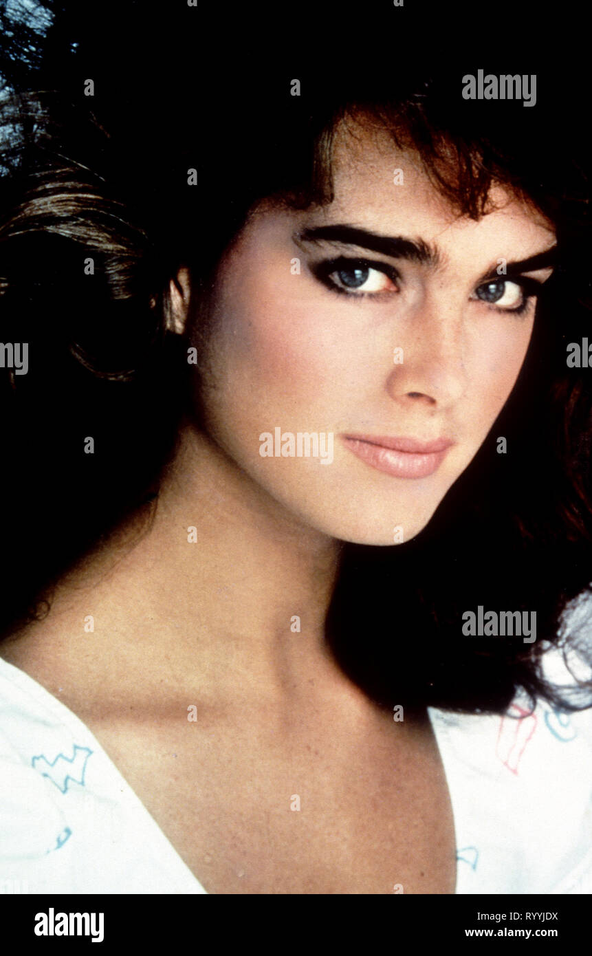 Brooke shields 1983 hi-res stock photography and images - Alamy