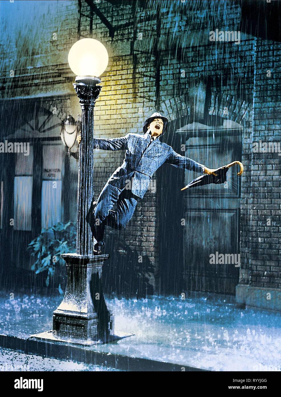 Singing In The Rain Silhouette