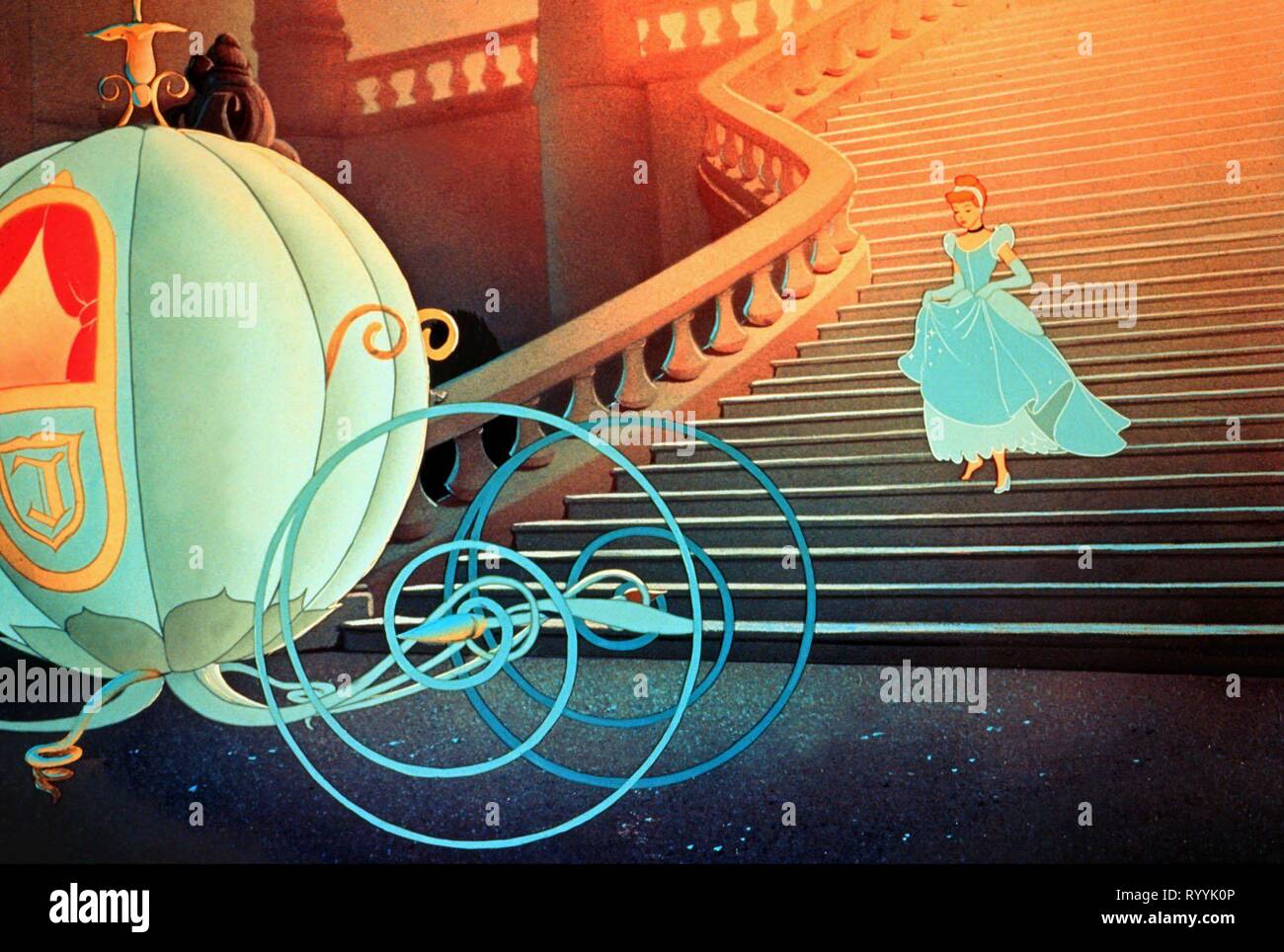 Cinderella disney 1950 hi-res stock photography and images - Alamy