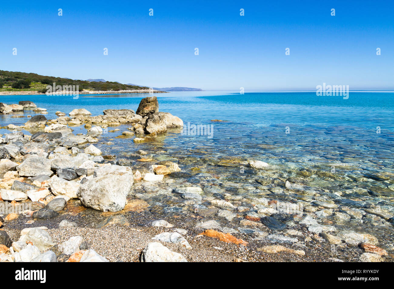 Crystal clear turquoise waters hi-res stock photography and images - Alamy