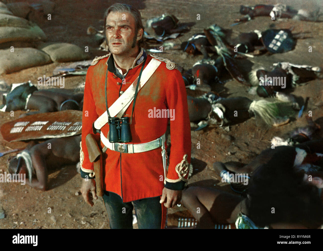 STANLEY BAKER, ZULU, 1964 Stock Photo - Alamy