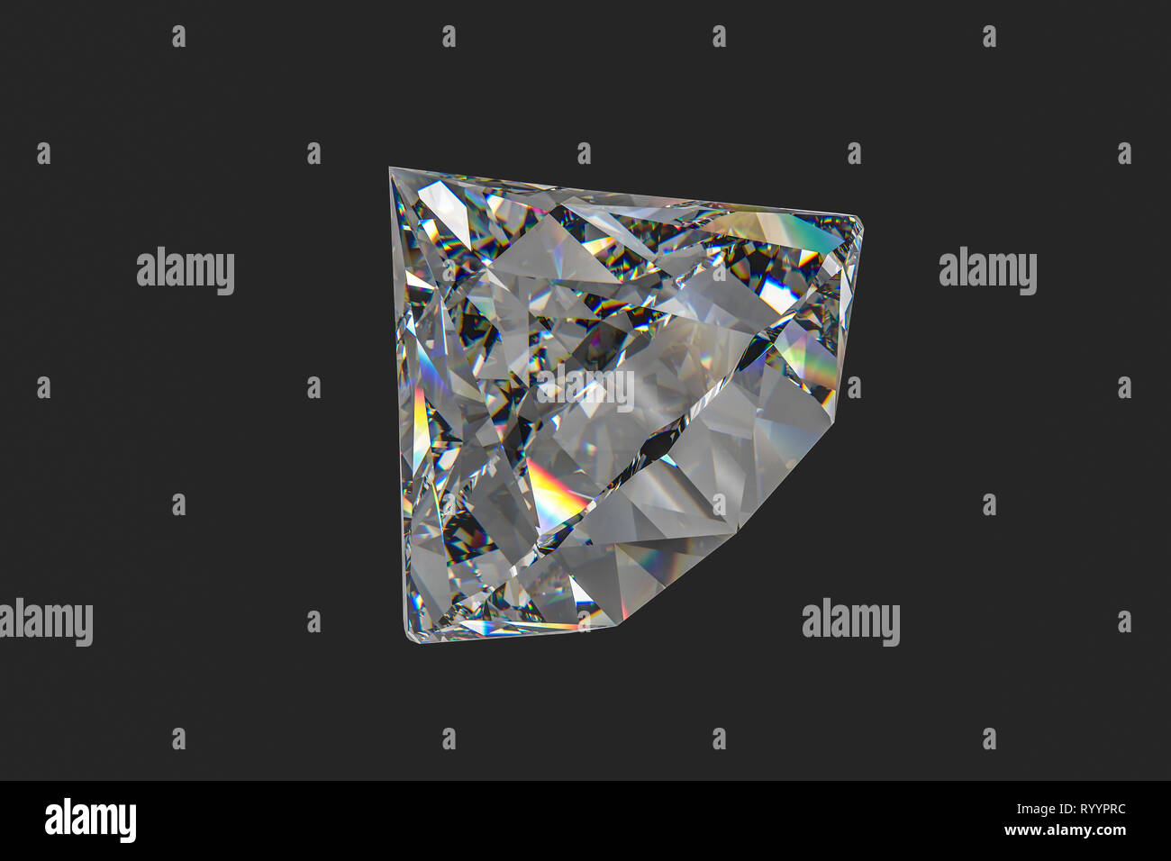 luxury diamond gem, 3d rendering Stock Photo - Alamy