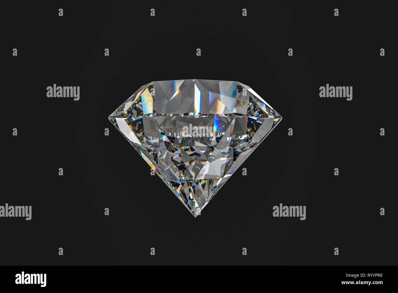 luxury diamond gem, 3d rendering Stock Photo - Alamy