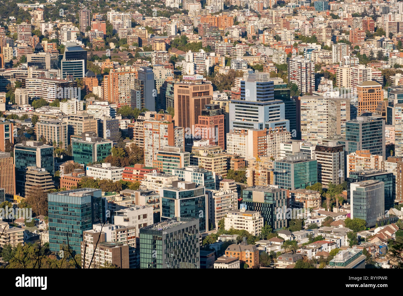 Santiago chile skyline hi-res stock photography and images - Alamy