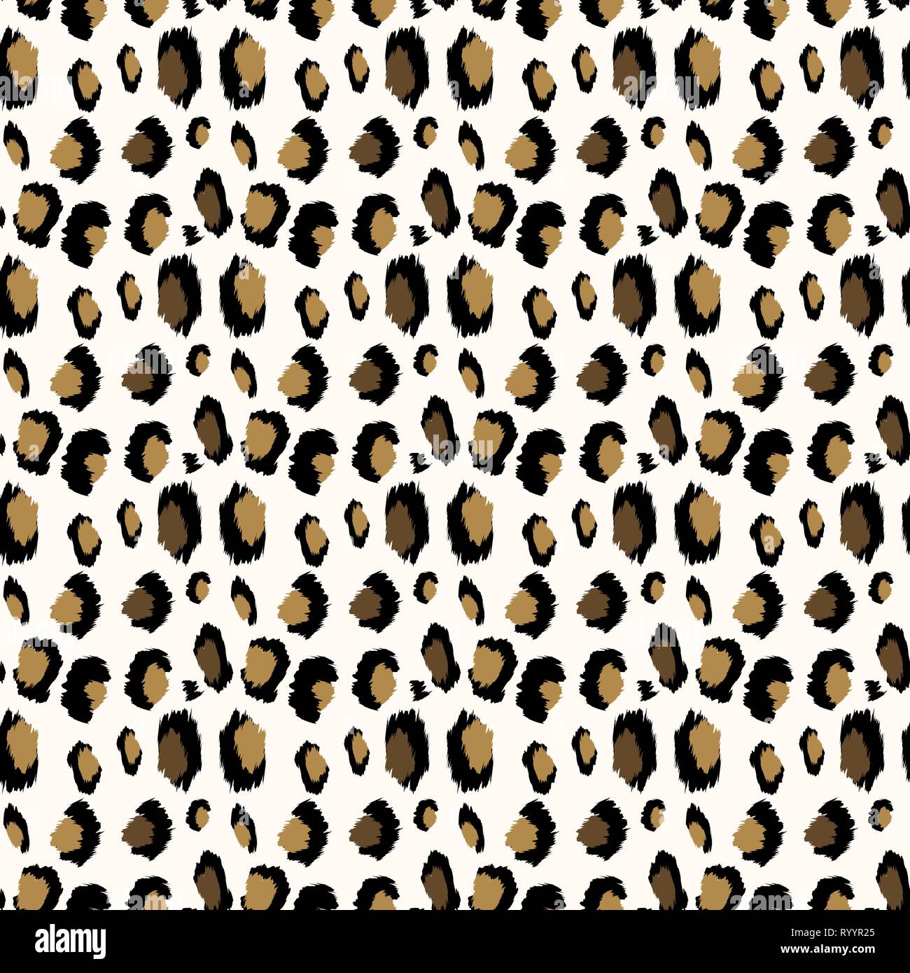 Fashionable Leopard Seamless Pattern. Stylized Spotted Leopard Skin ... Fashionable Leopard Seamless Pattern. Stylized Spotted Leopard Skin ...