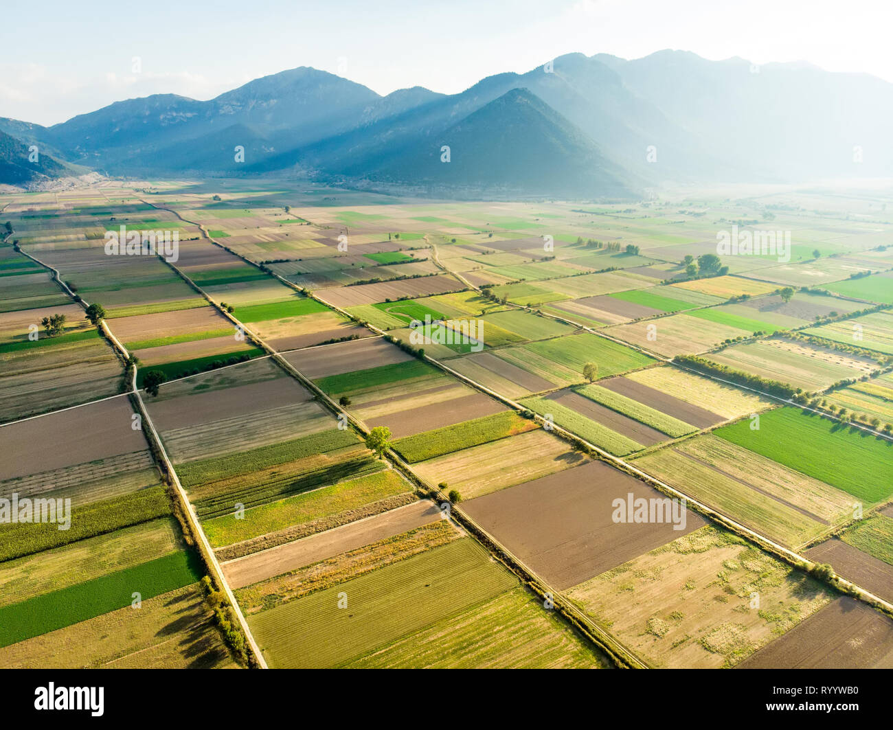 Aerial view farmland in different hi-res stock photography and images ...