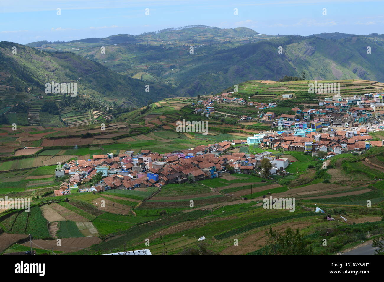 Poombarai village in Kodaikanal Stock Photo - Alamy