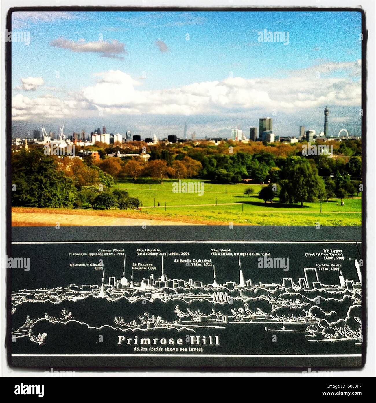 Primrose hill skyline hi-res stock photography and images - Alamy