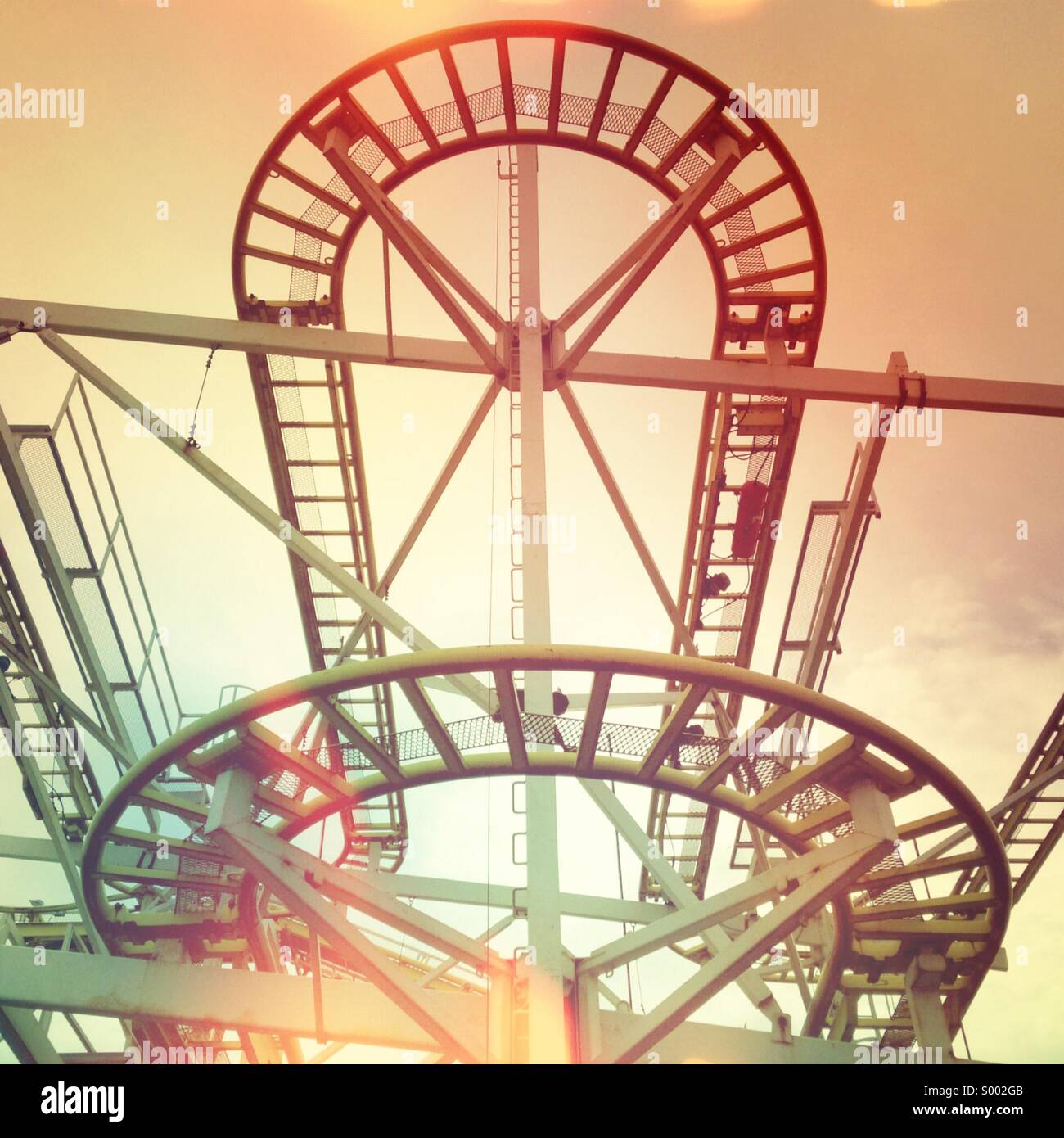 Seaside roller coaster hi-res stock photography and images - Alamy