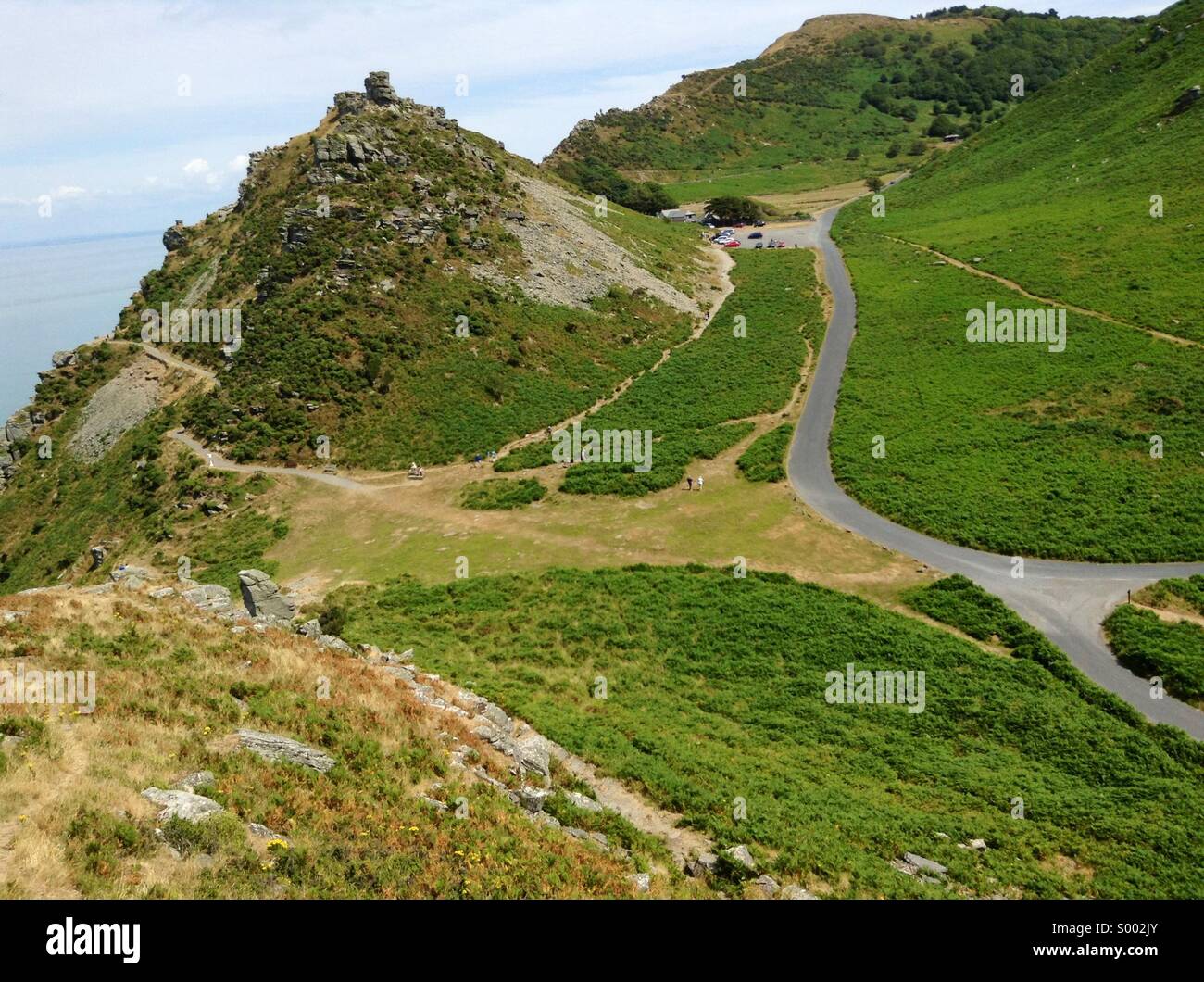 Hill over sea hi-res stock photography and images - Alamy