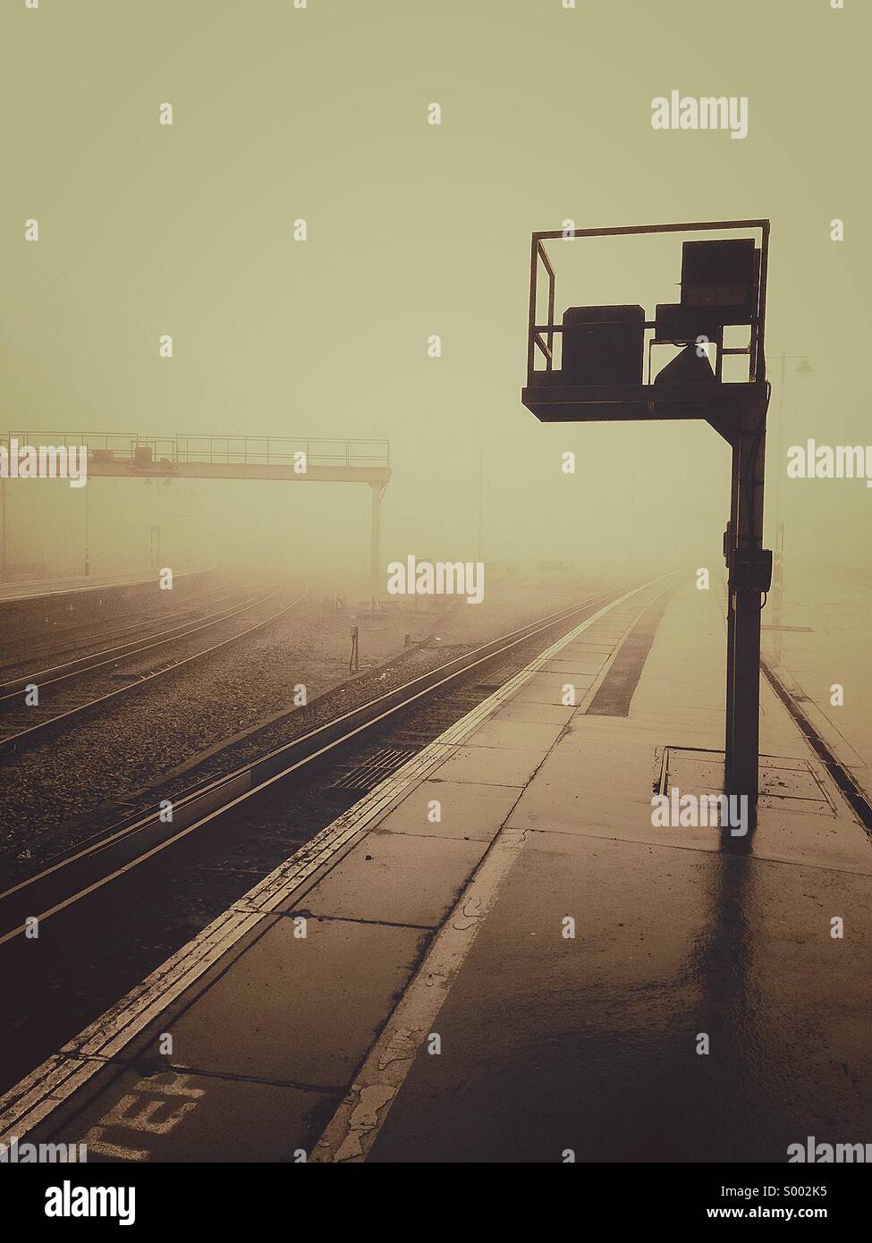 Fog signal station silhouette hi-res stock photography and images - Alamy