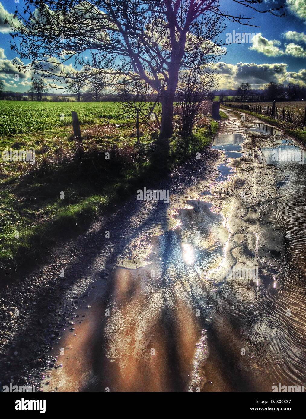 Rural rain hi-res stock photography and images - Alamy
