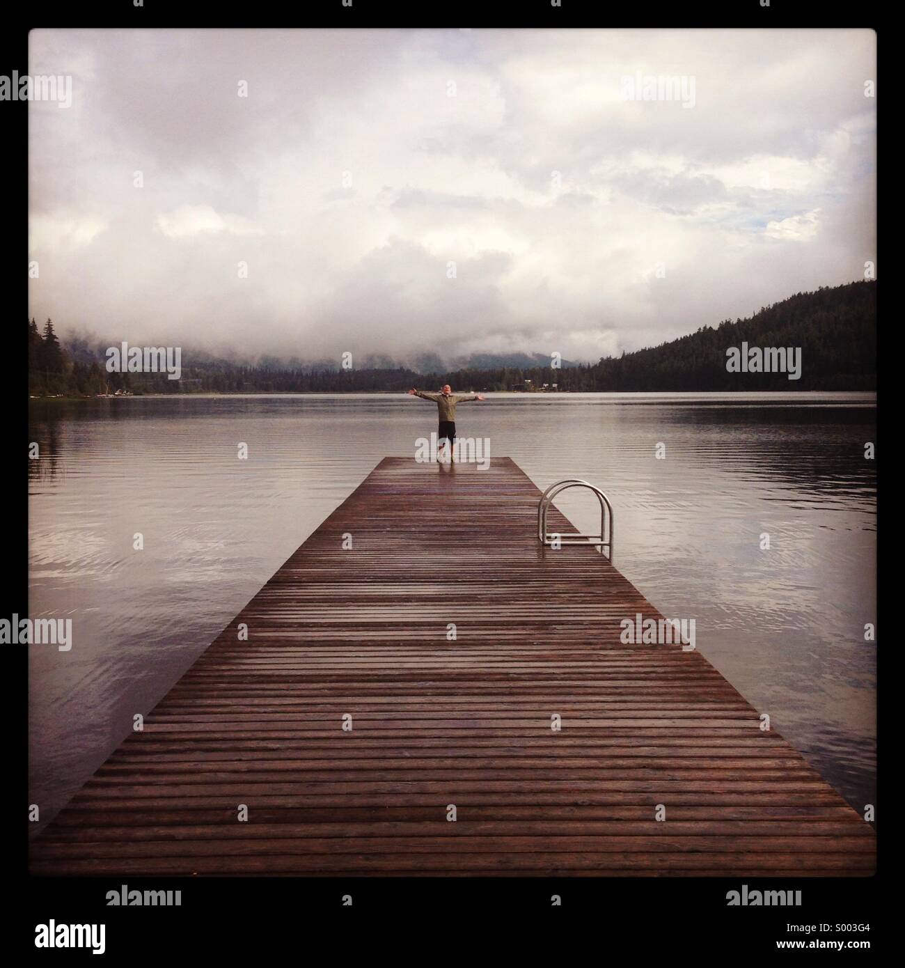 Alta Lake, Whistler Stock Photo - Alamy