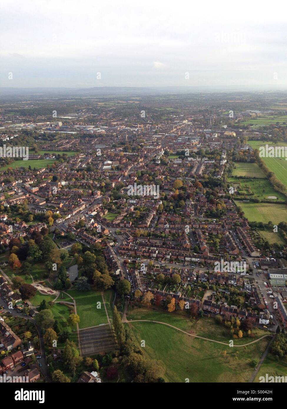 Aerial view of worcester hi-res stock photography and images - Alamy