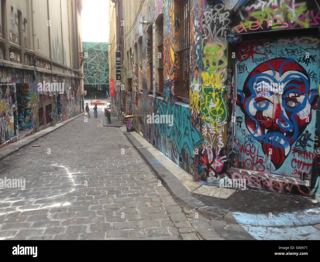 Melbourne Flinders Lane High Resolution Stock Photography and Images ...