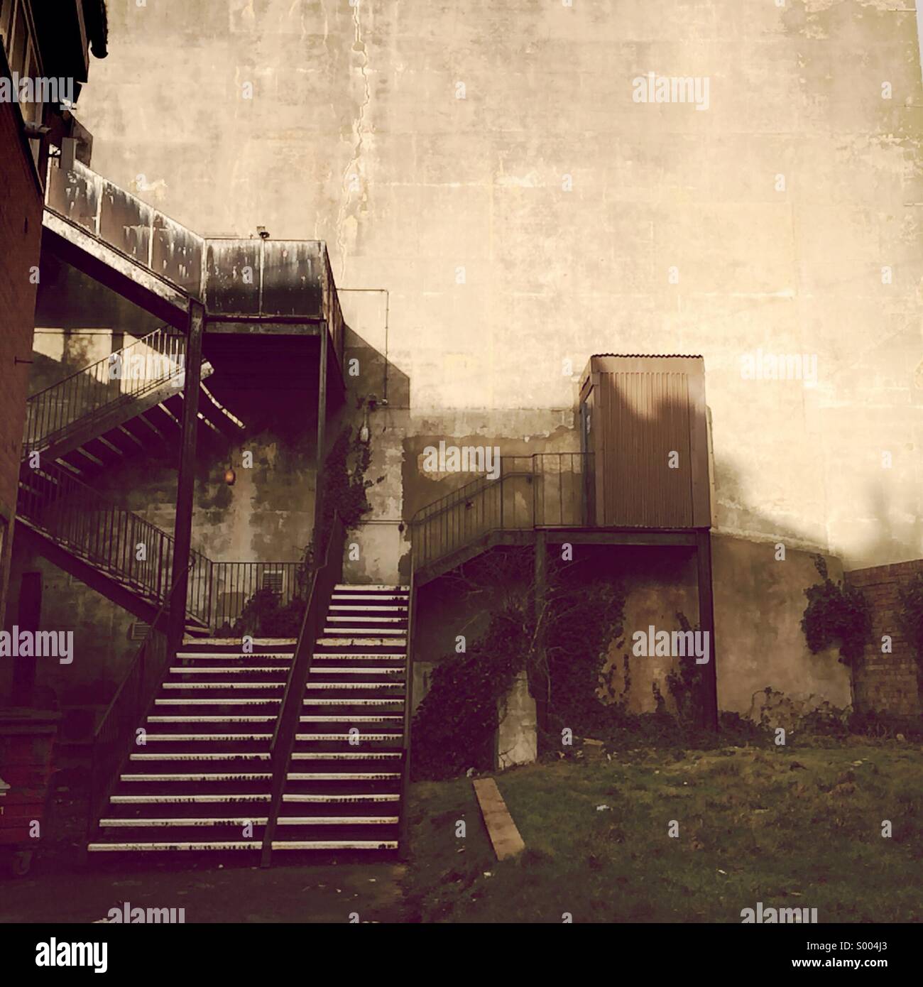 Stairs to light hi-res stock photography and images - Alamy