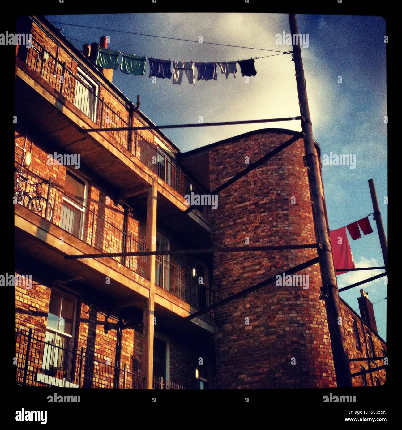 Rear tenement building hi-res stock photography and images - Alamy