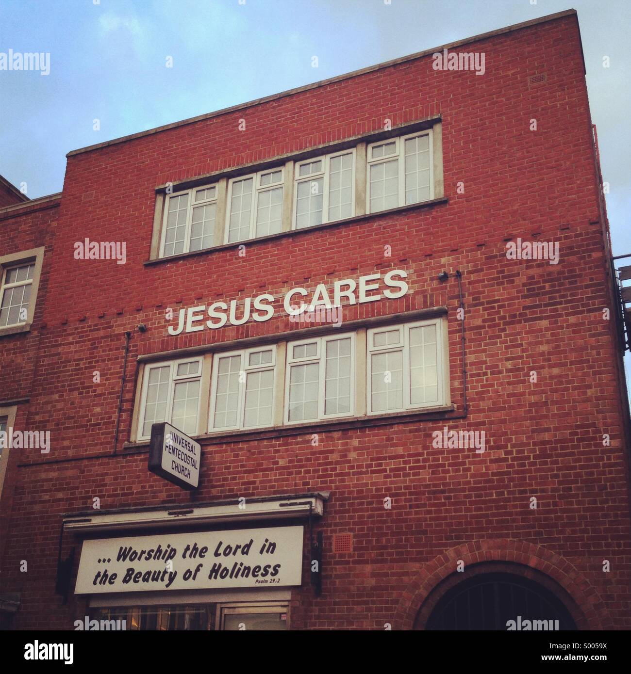 Jesus cares hi-res stock photography and images - Alamy
