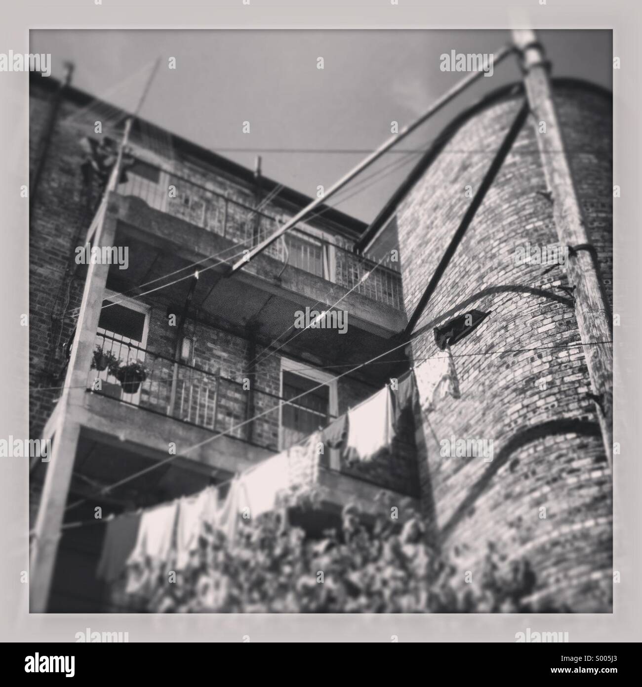 Rear tenement building hi-res stock photography and images - Alamy