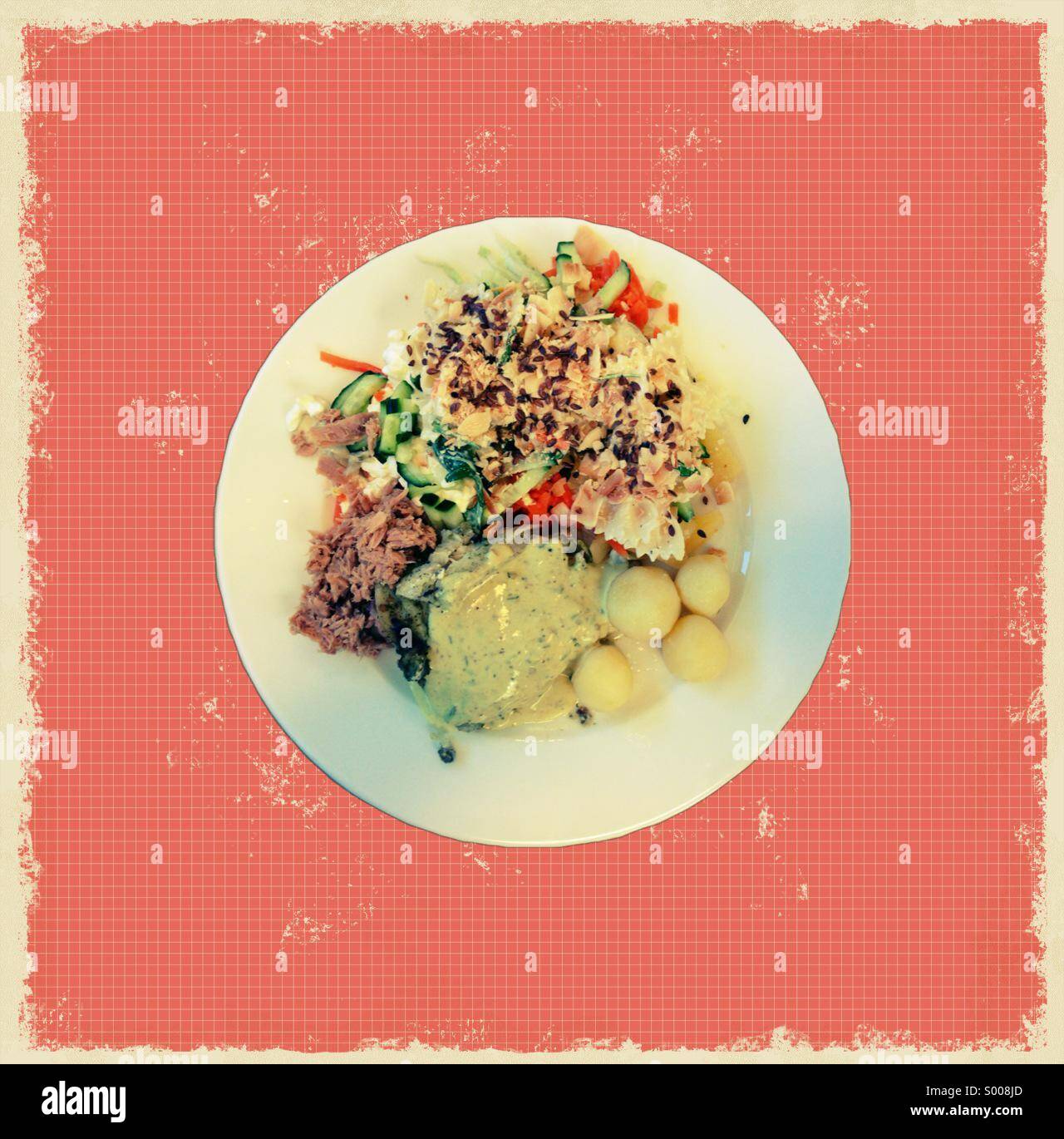 Retro dinner hi-res stock photography and images - Alamy