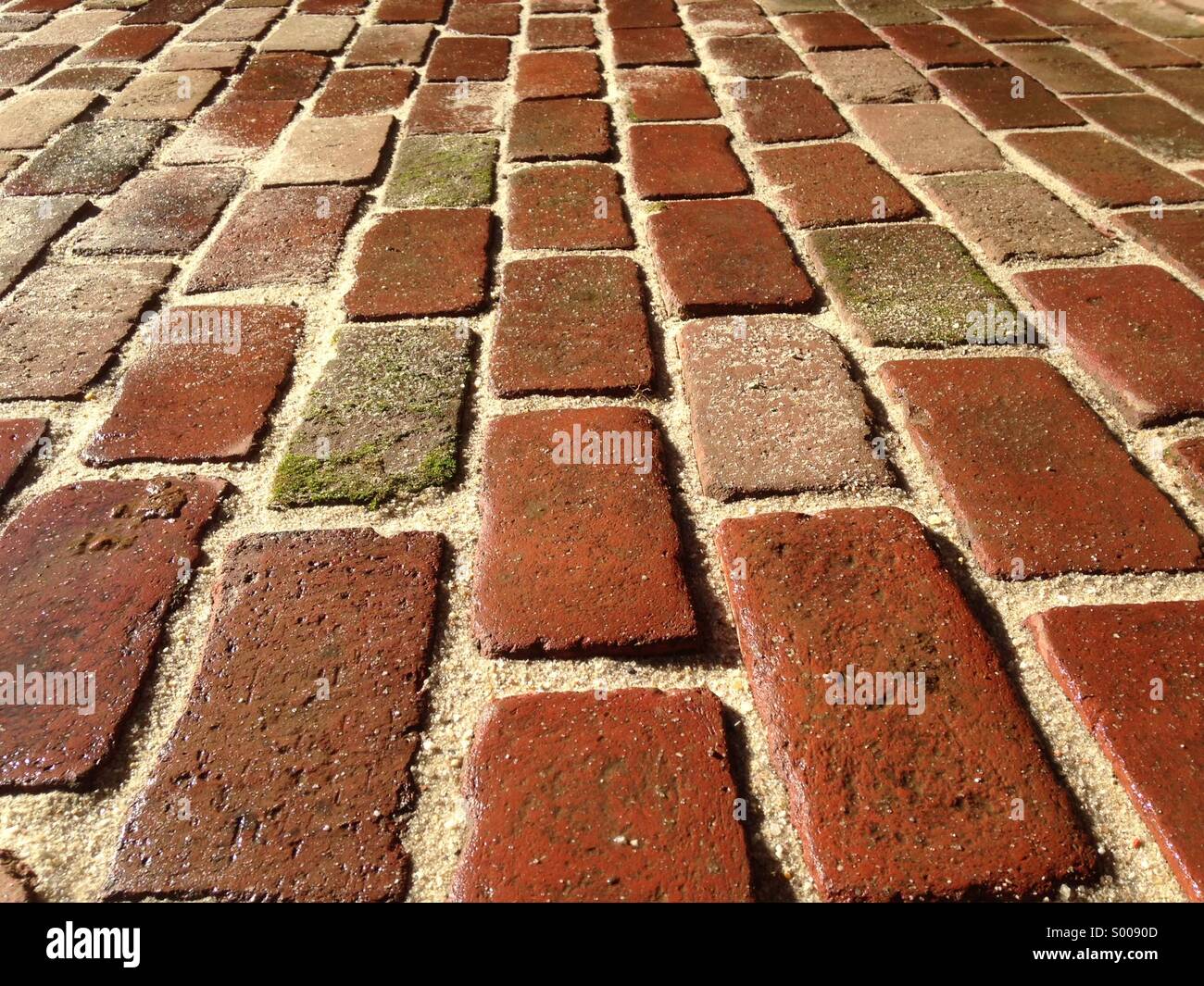 Red brick in Georgetown Stock Photo - Alamy