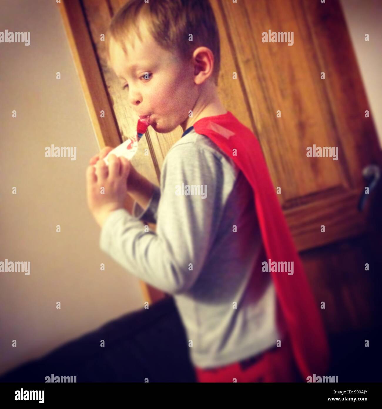 Superman boy hi-res stock photography and images - Alamy