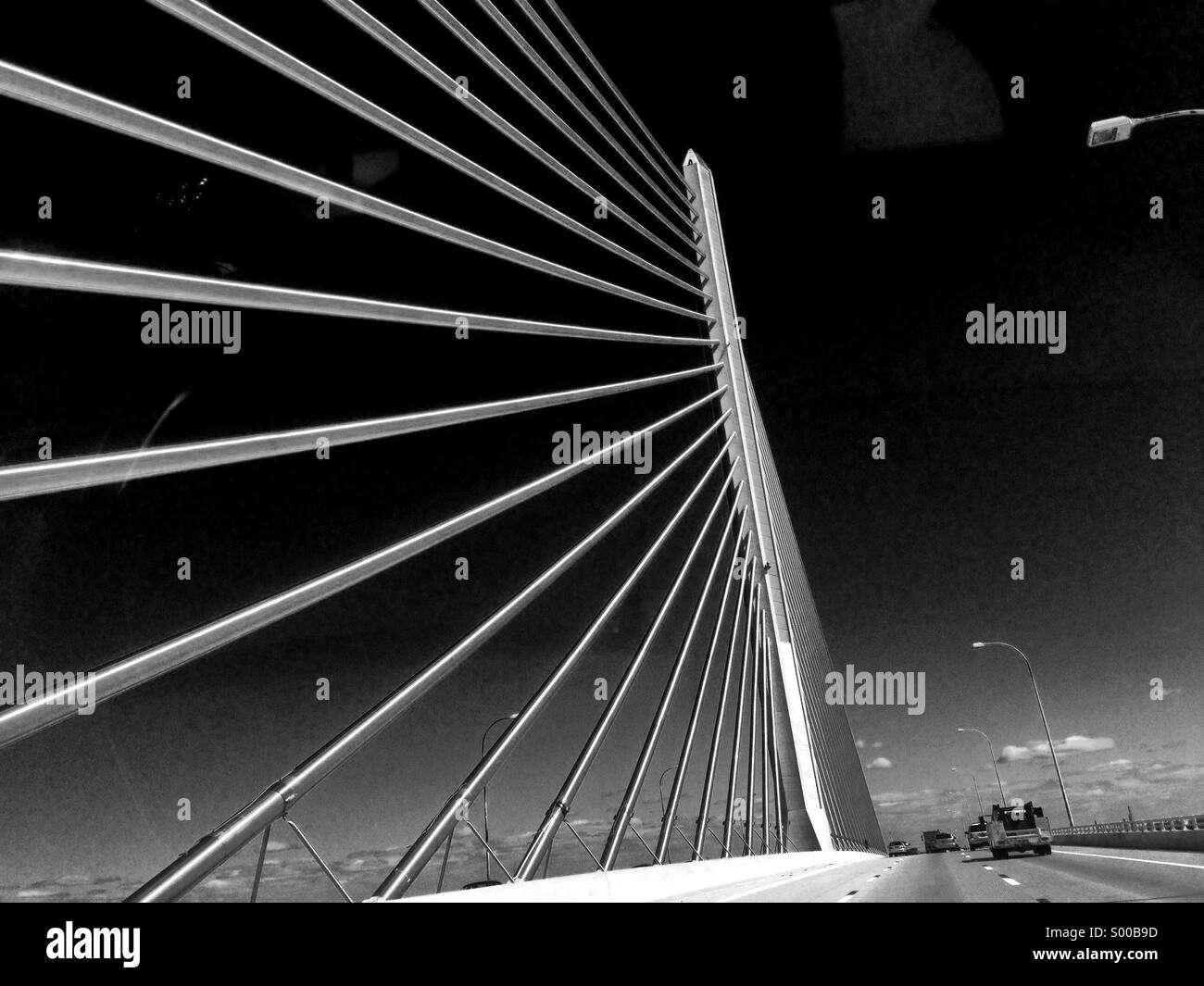 Veterans Memorial bridge in Toledo, Ohio Stock Photo - Alamy