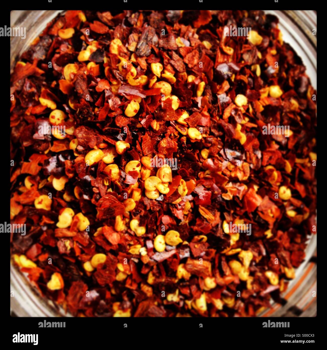 Chilli pepper flakes hi-res stock photography and images - Alamy