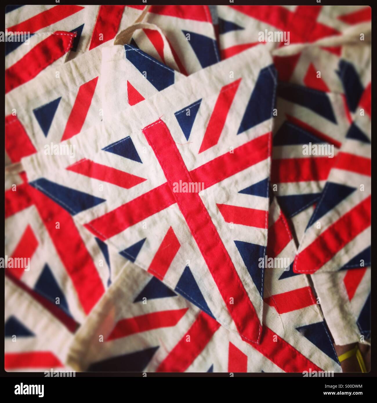 Union Jack Bunting Stock Photo - Alamy