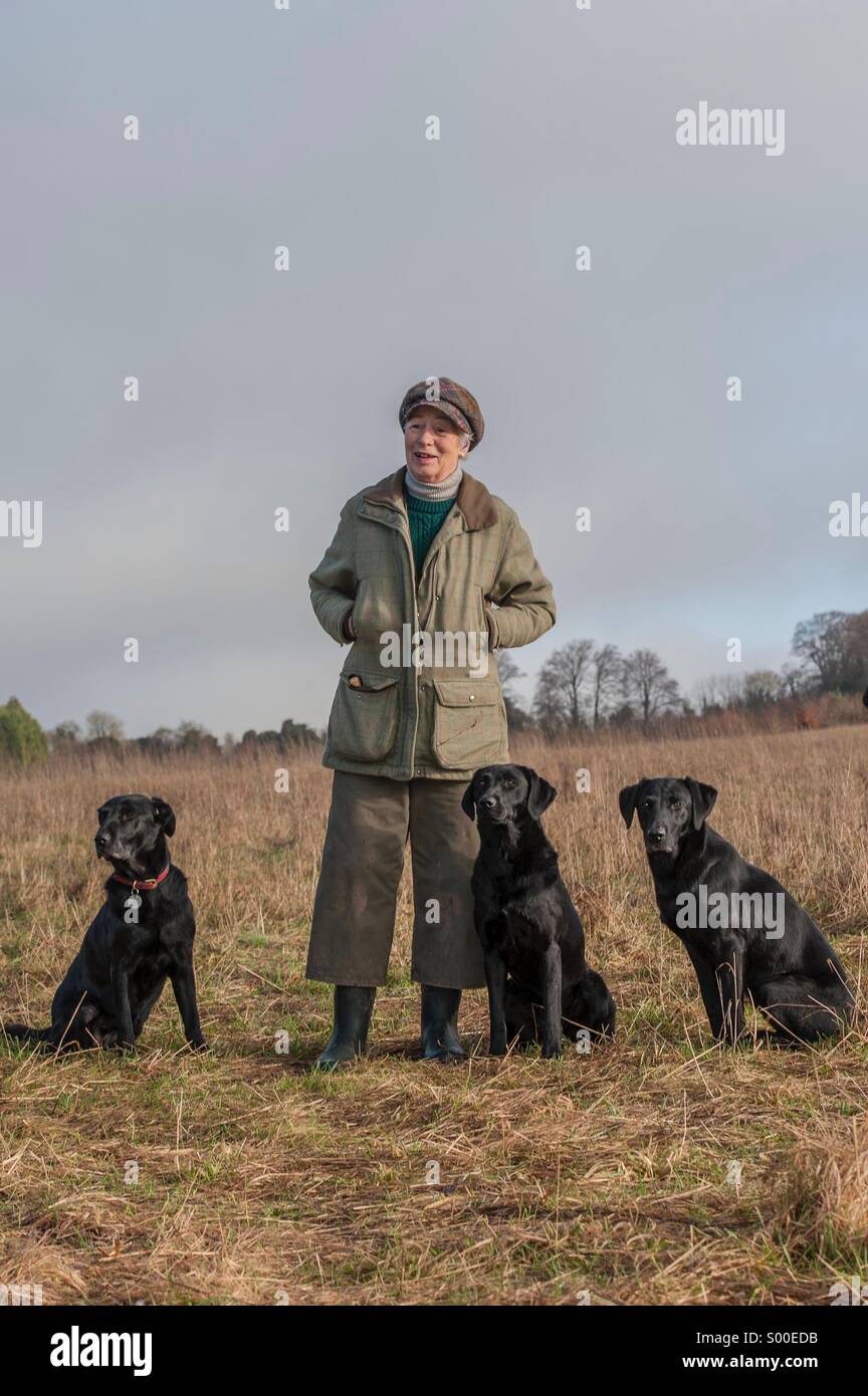 Lady with gun hi-res stock photography and images - Alamy