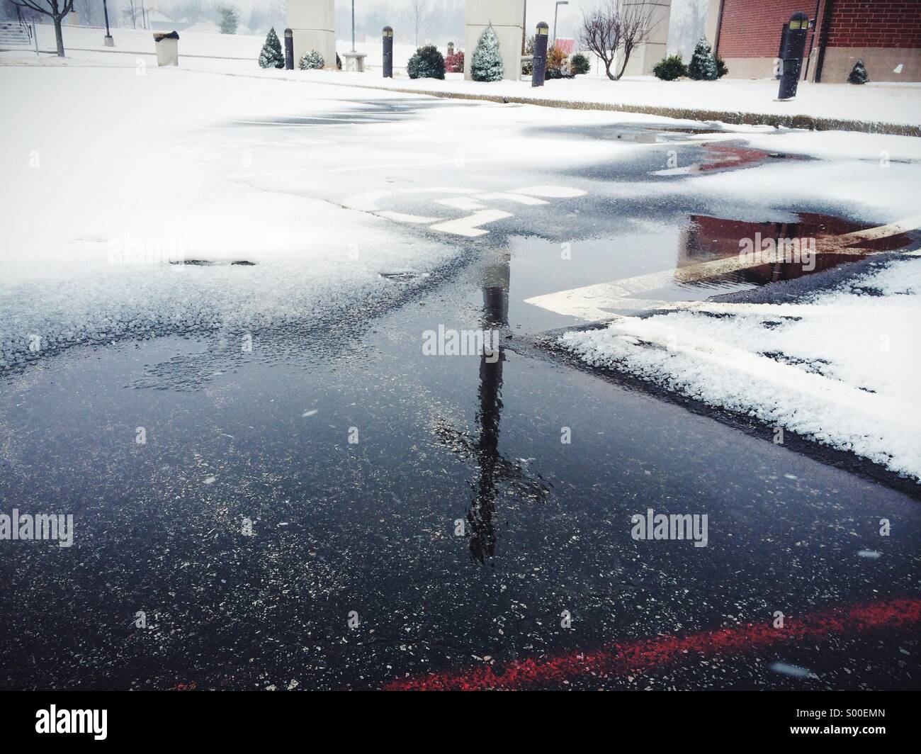 Reflection of christian cross hi-res stock photography and images - Alamy