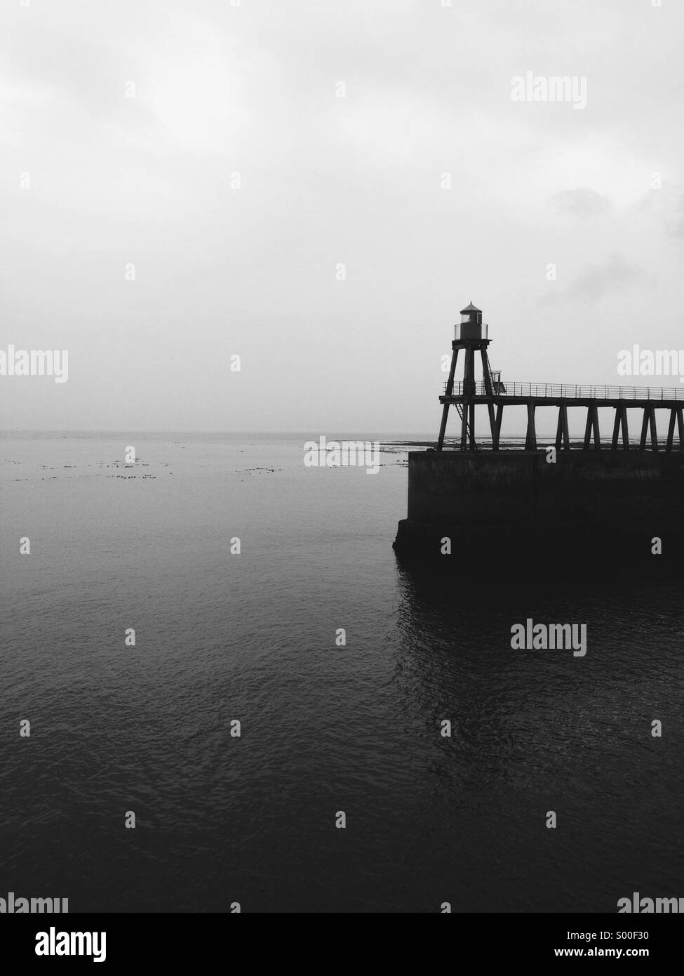 End if the pier Black and White Stock Photos & Images - Alamy