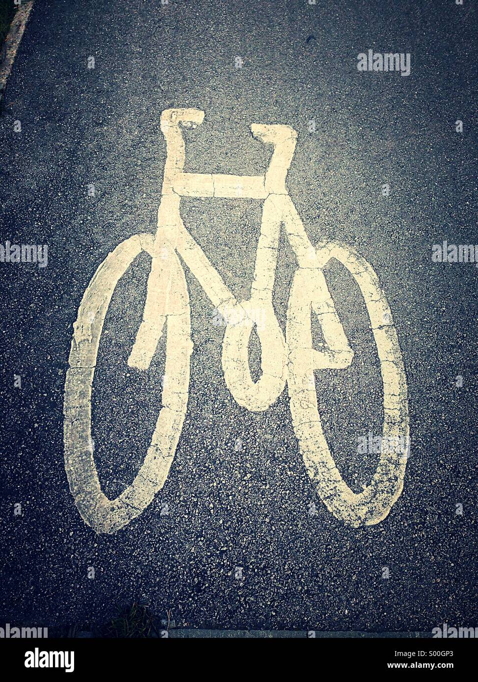 Biking way path hi-res stock photography and images - Alamy