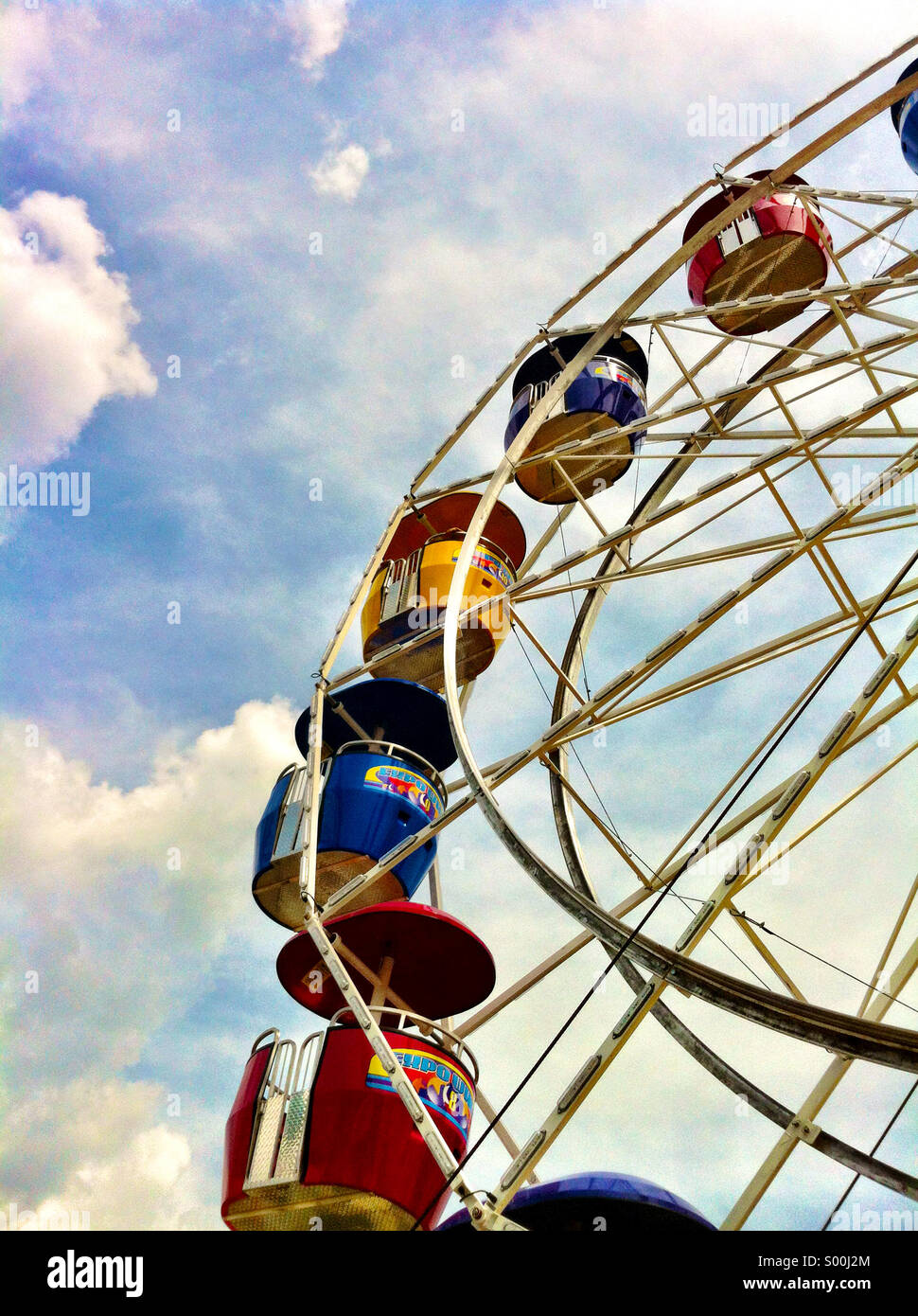 Ferris wheel at the fair Stock Photo - Alamy