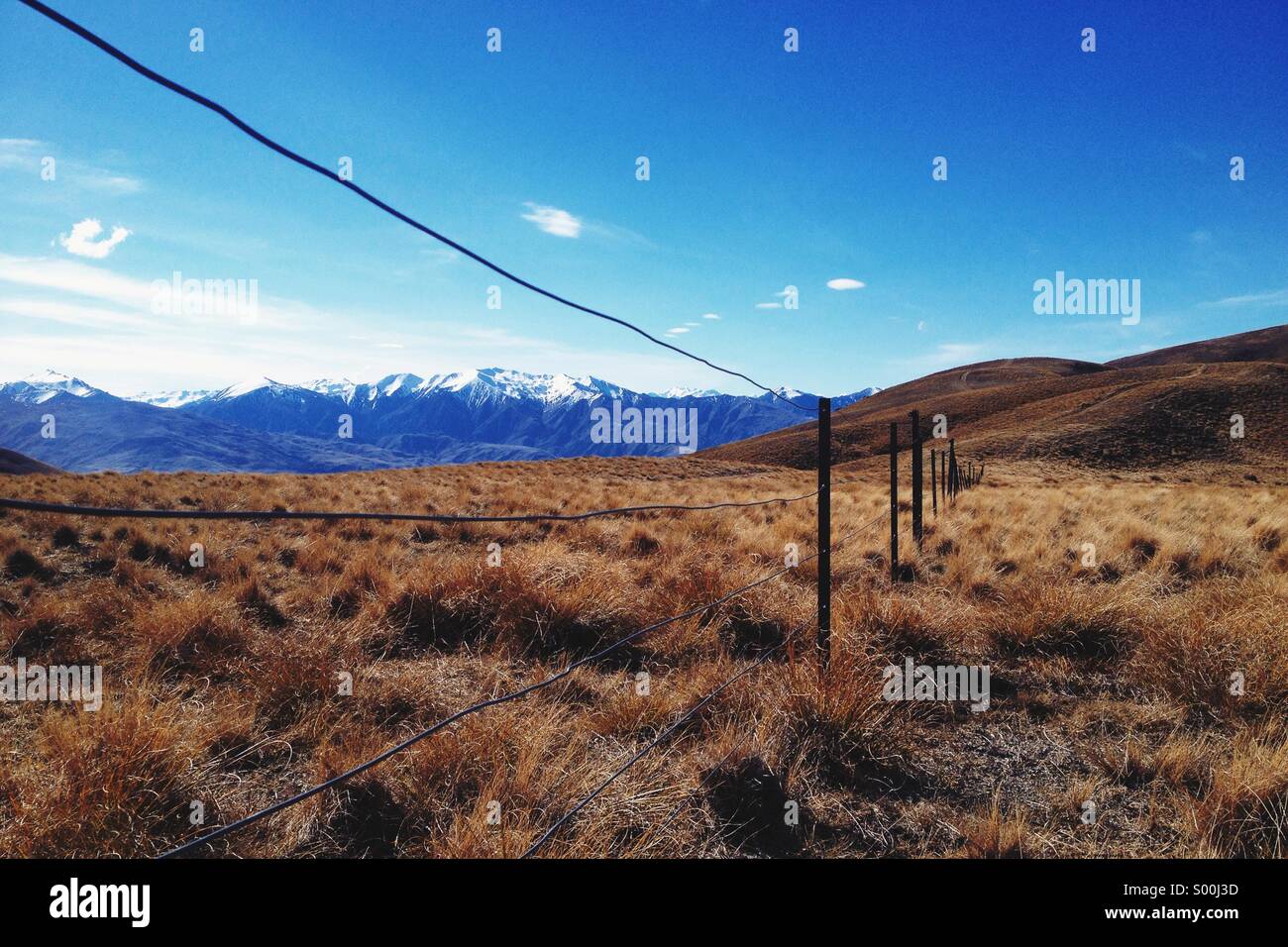 The Pisa range, NZ Stock Photo - Alamy