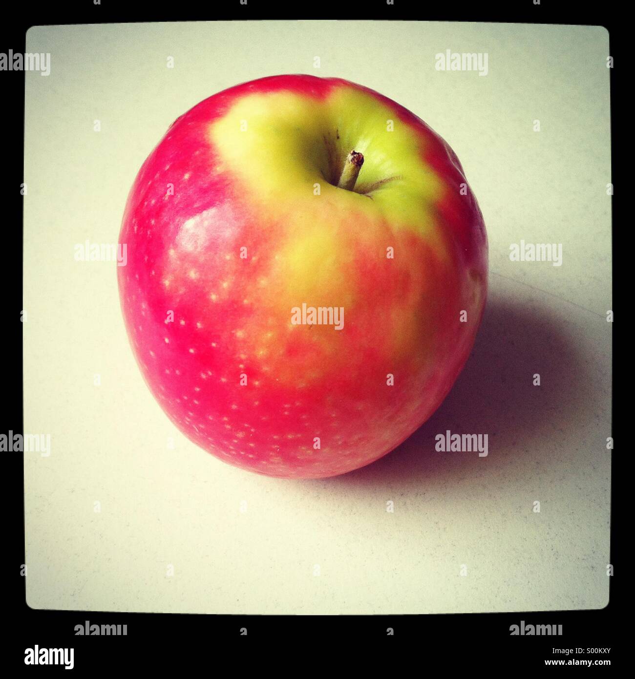 A rosy apple Stock Photo - Alamy
