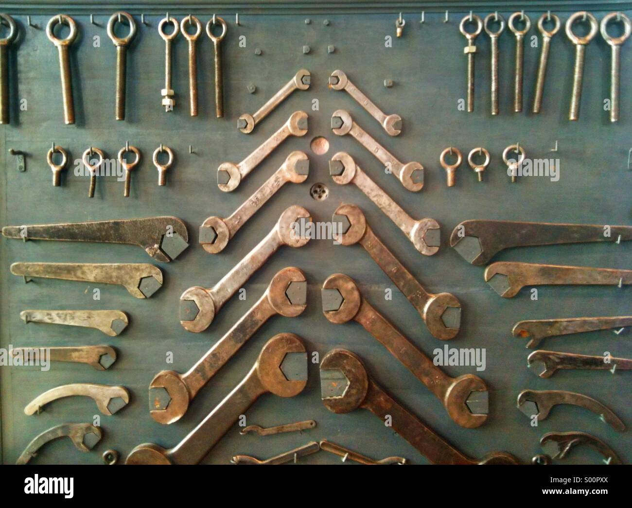 Antique wrenches hi-res stock photography and images - Alamy