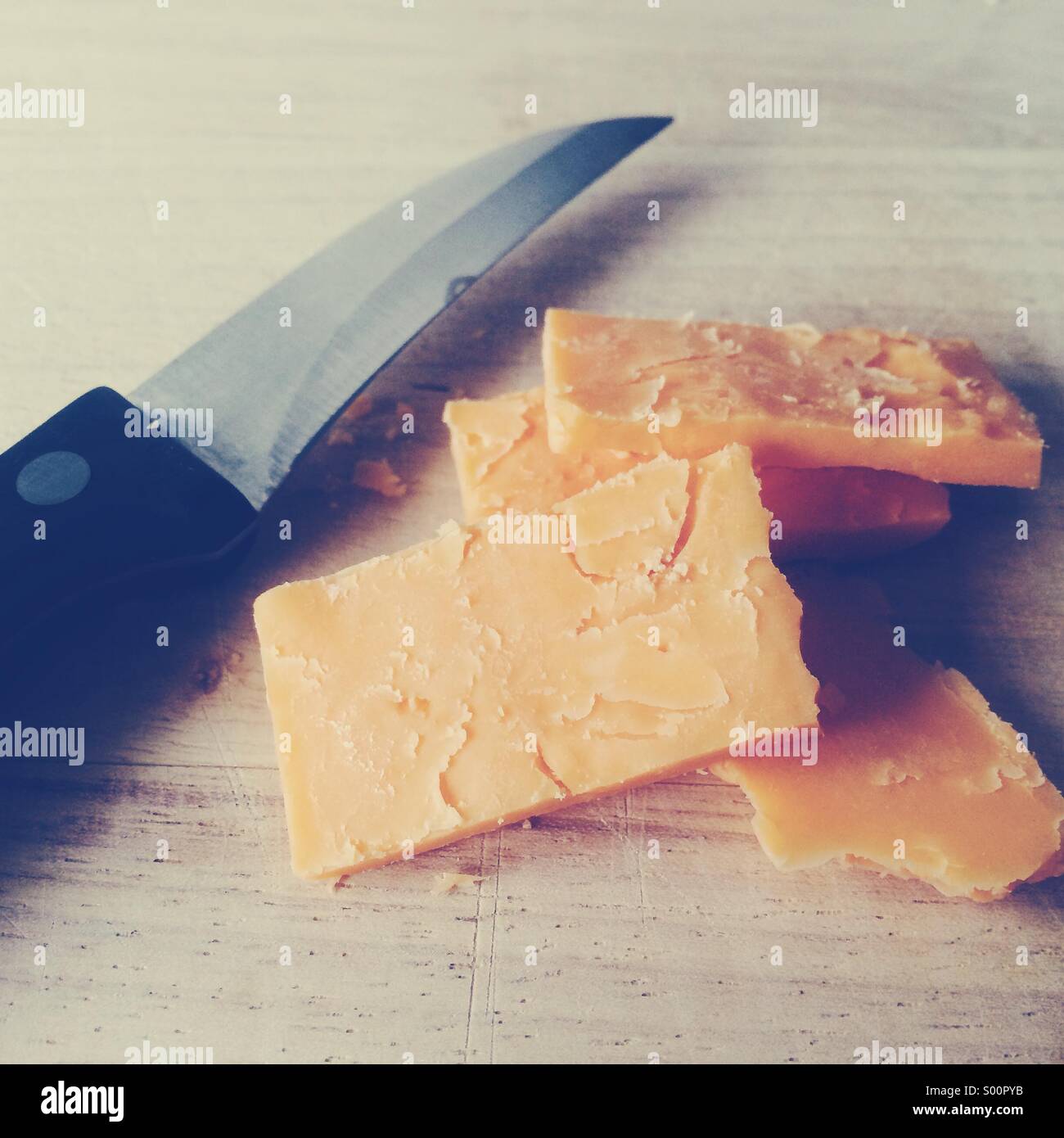 Cheddar cheese slices hi-res stock photography and images - Alamy