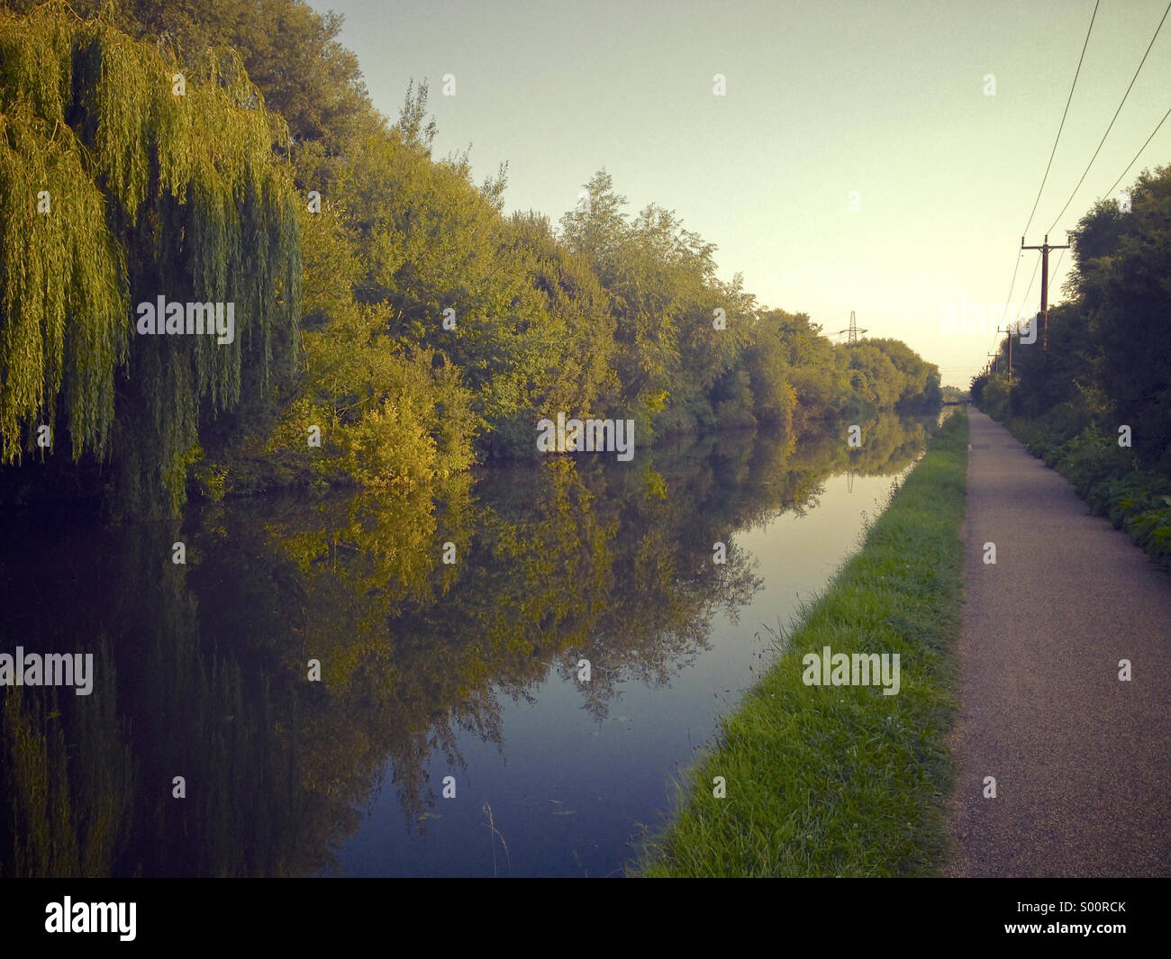 Waterway pathway hi-res stock photography and images - Alamy