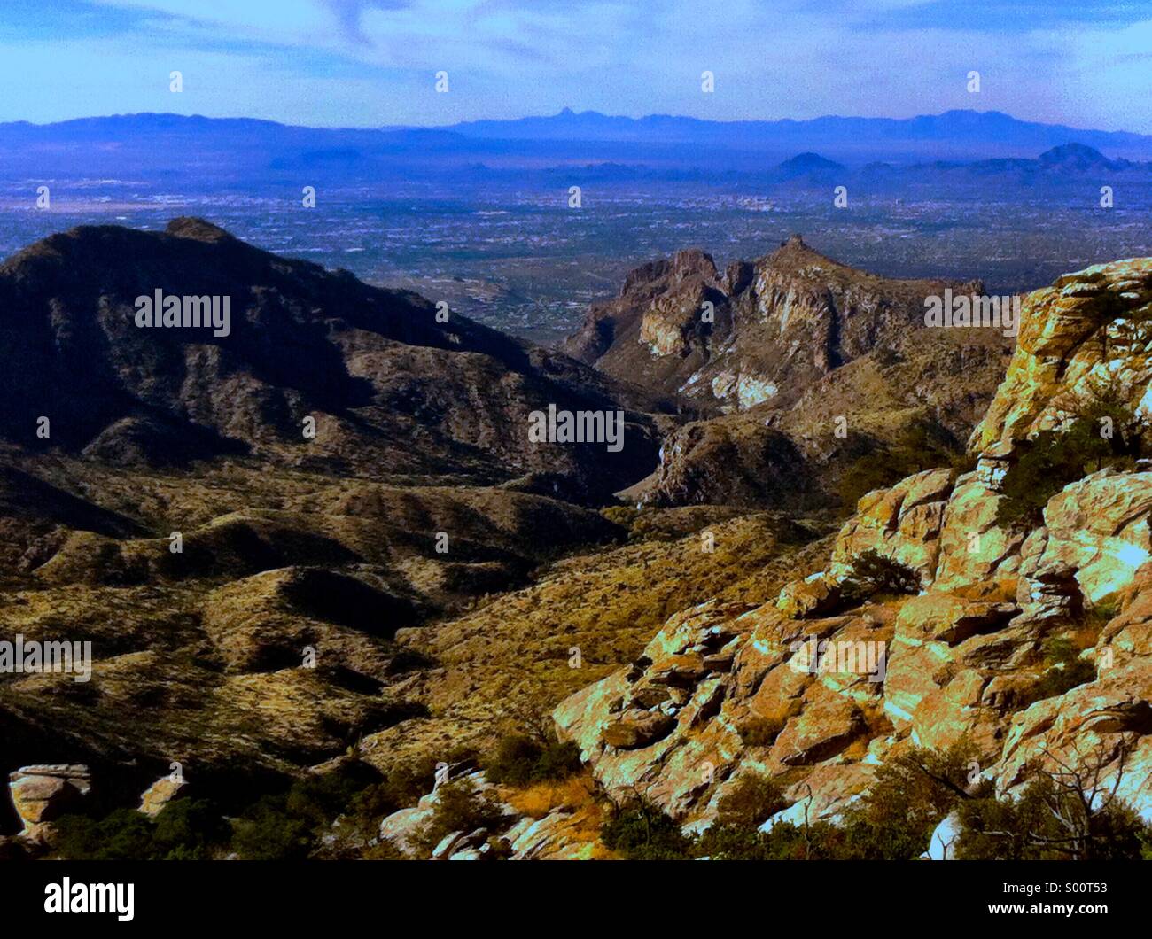 Santa rita mountains tucson hi-res stock photography and images - Alamy