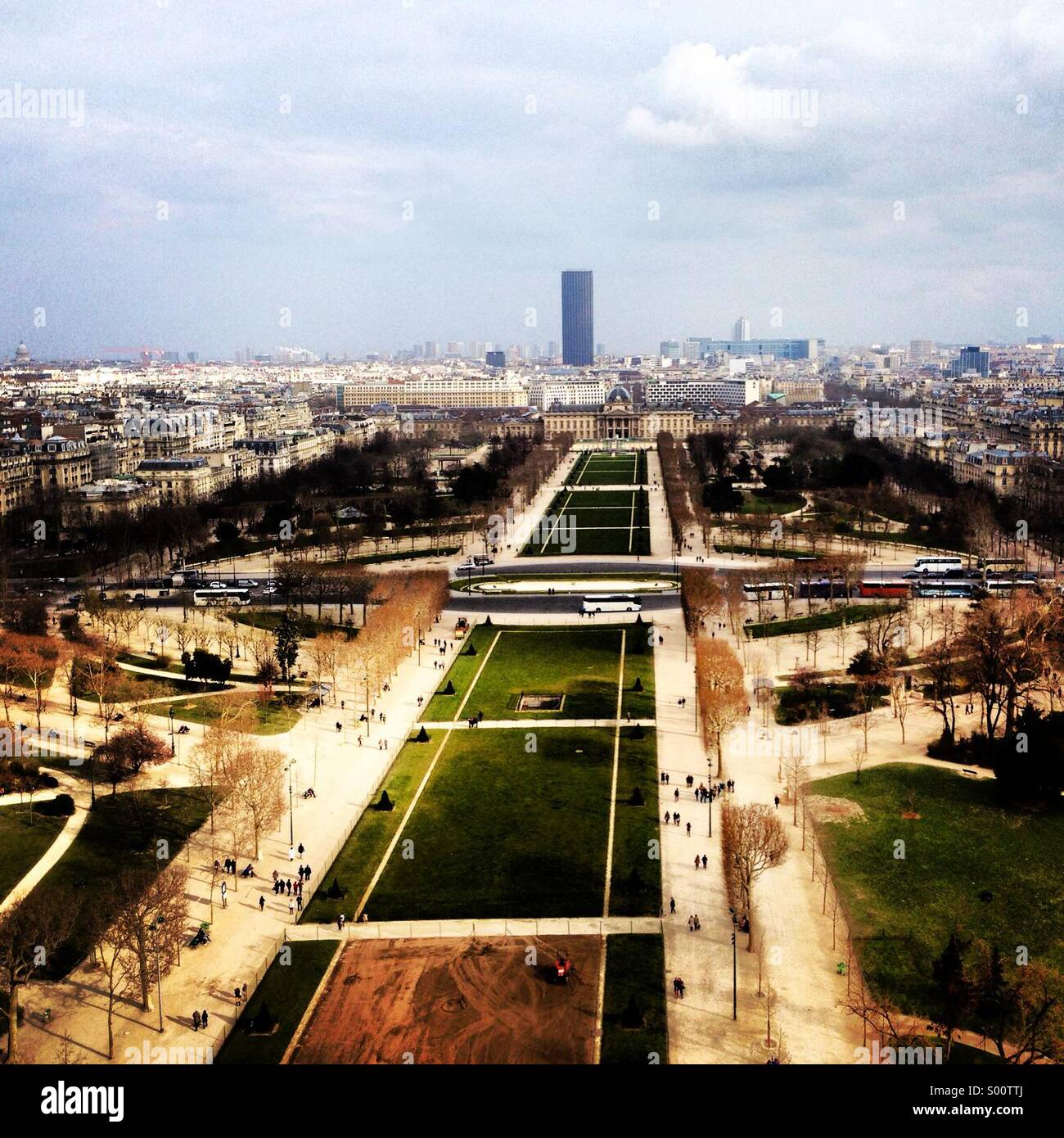 View from Eiffel Tower, Paris, France Stock Photo - Alamy