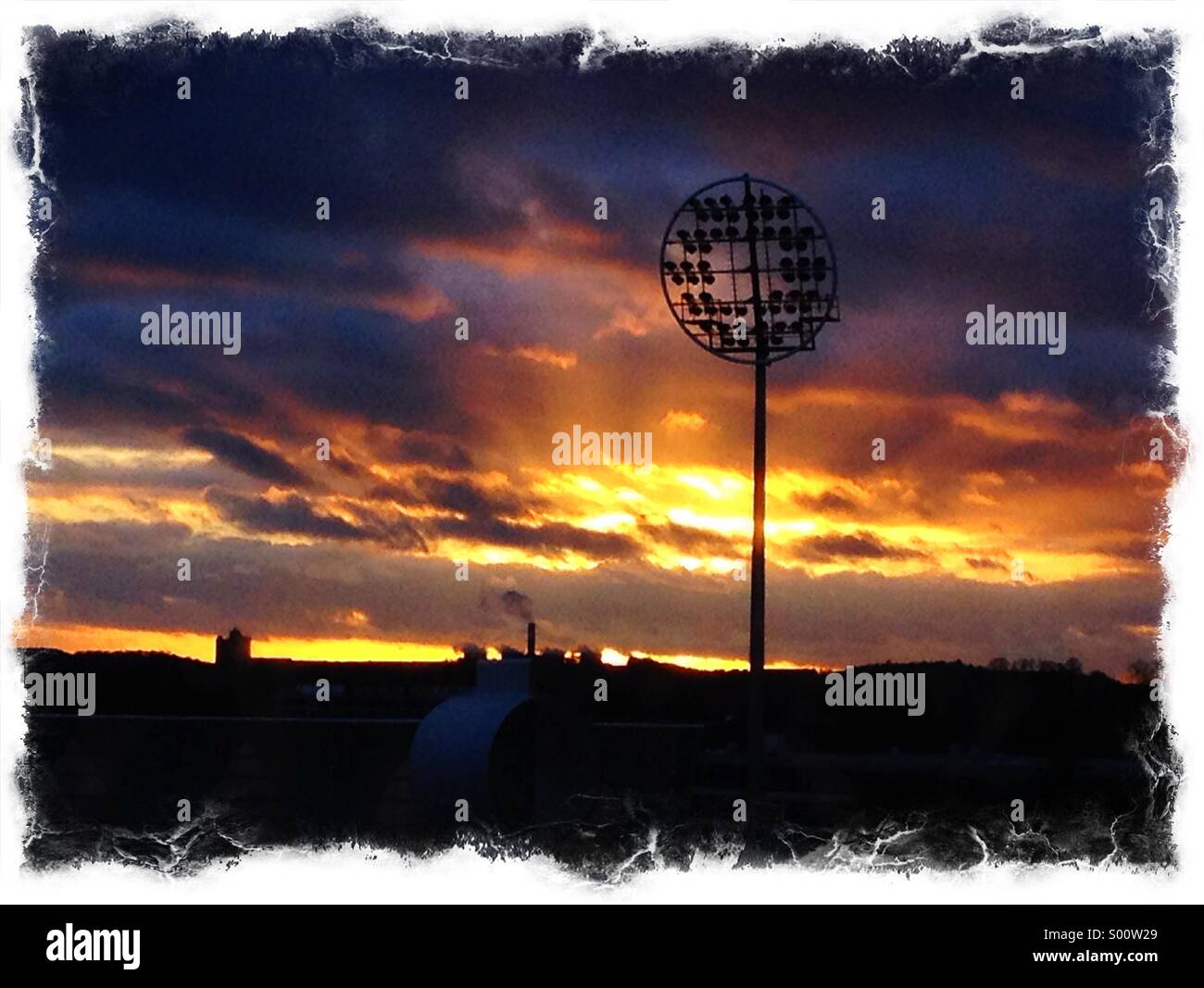 Nottingham sunset hi-res stock photography and images - Alamy