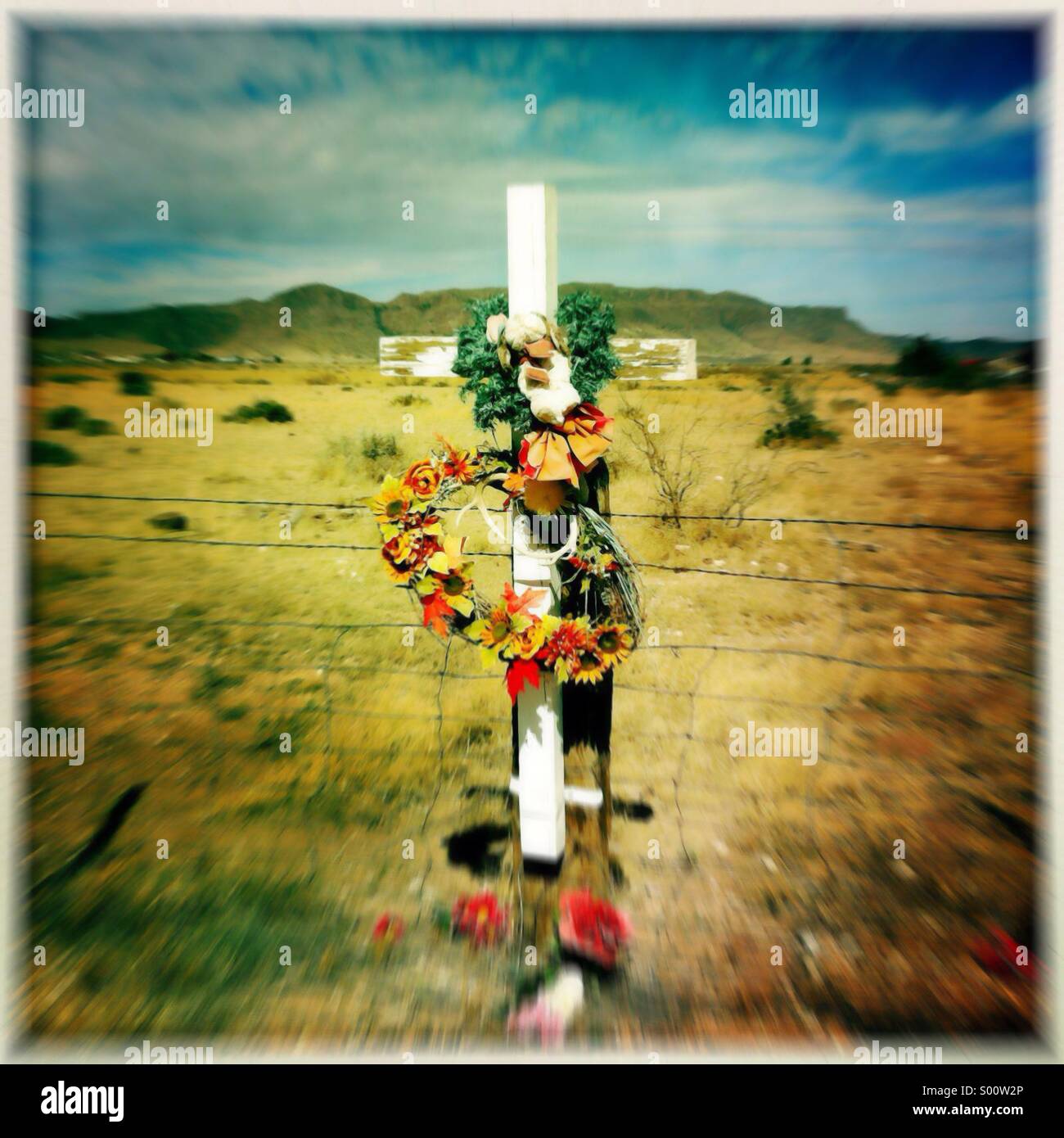 Roadside Memorial High Resolution Stock Photography and Images - Alamy