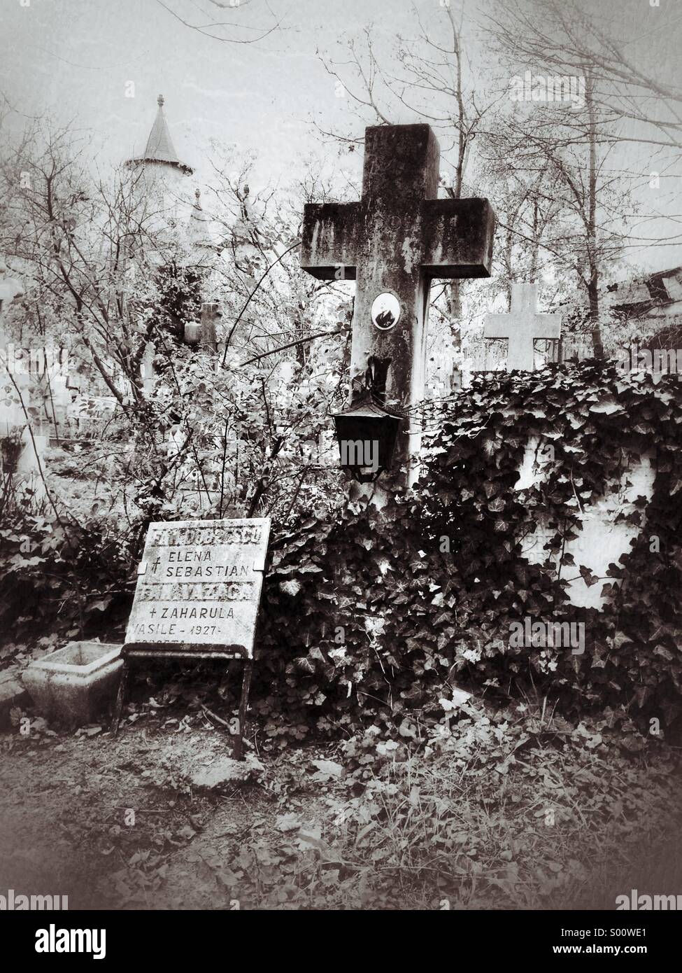 Scary cemetery hi-res stock photography and images - Alamy