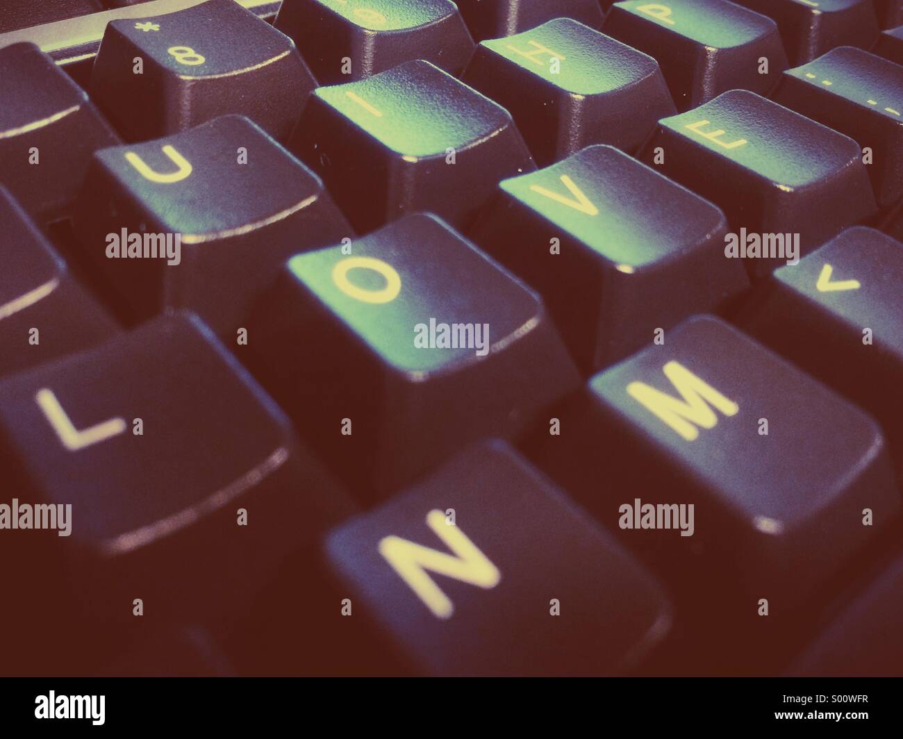 Love written with letters hi-res stock photography and images - Alamy