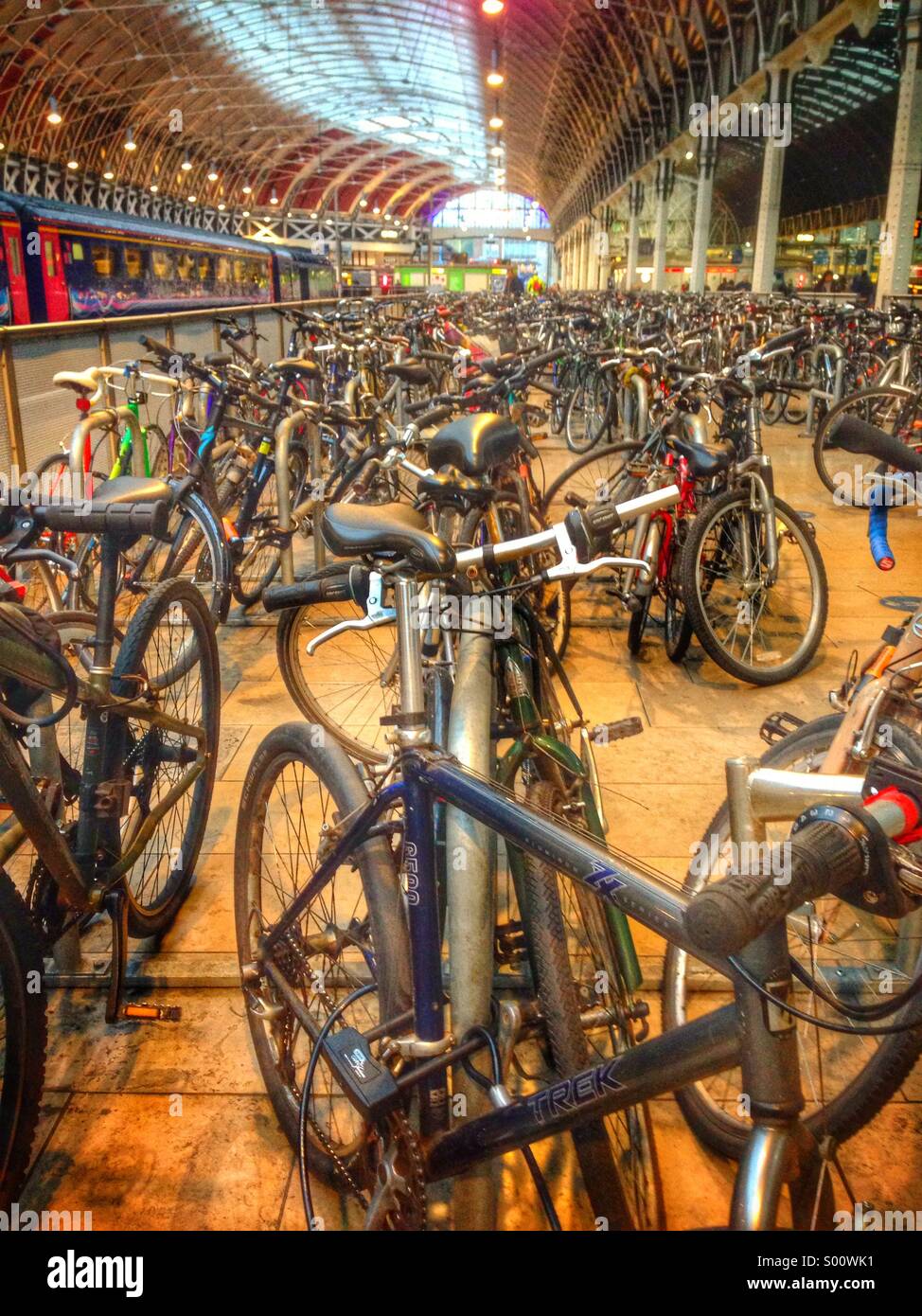 Collection of bicycles Stock Photo - Alamy