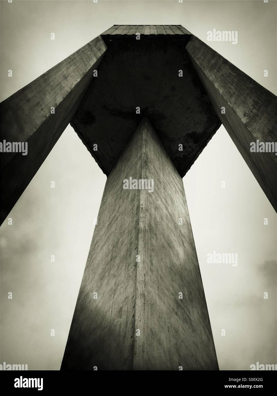 Water tower made concrete hi-res stock photography and images - Alamy